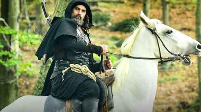 Ertugrul's Bamsi Bey actor arrives in Pakistan