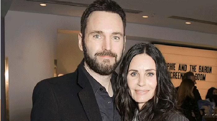 Courteney Cox and beau Johnny McDaid steal show at London film screening