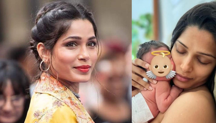 ‘Slumdog Millionaire’ actor Freida Pinto welcomes baby boy