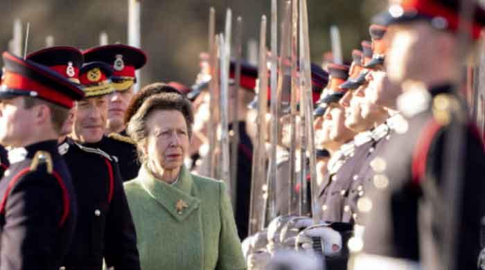 Princess Royal represents her mother Queen Elizabeth at Sovereign’s Parade