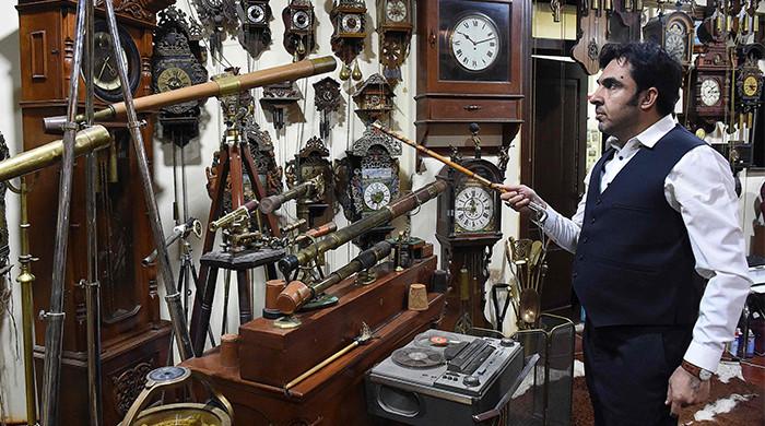 Father time: Pakistan's lonely clock collector