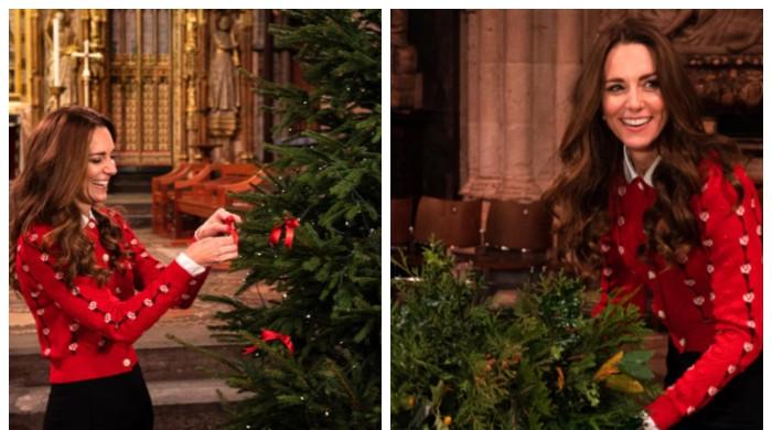 Kate Middleton turns a Christmas helper for Westminster Abbey carol ...