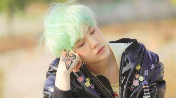 BTS star Suga updates fans about his health