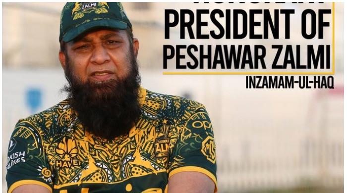 PSL 2022: Inzamam Ul Haq appointed Peshawar Zalmi president PSL 2022: Inzamam Ul Haq appointed Peshawar Zalmi president