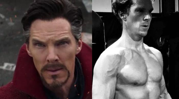 Benedict Cumberbatch goes shirtless in leaked picture from 'Doctor Strange' set