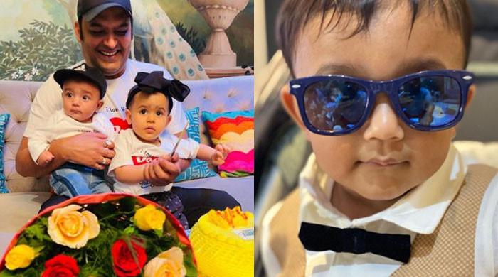 Kapil Sharma celebrates first birthday of son Trishaan