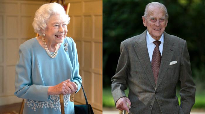 Queen Elizabeth spotted using late Prince Philip’s cane at Jubilee event