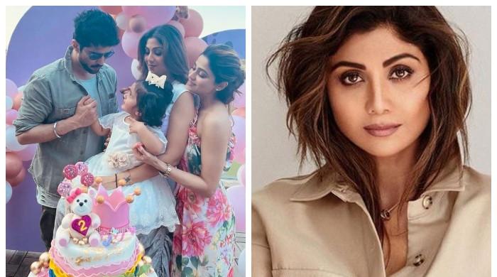 Shilpa Shetty celebrates 2nd birthday of her daughter Samisha: See pics