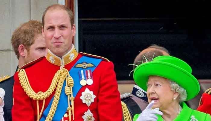 Throwback video shows Queen running anxiously after Prince William to ...