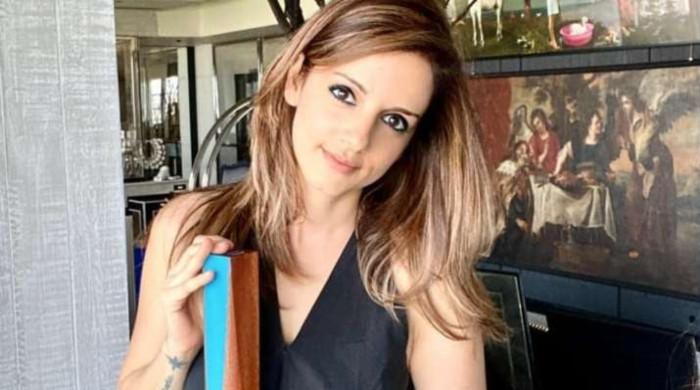 Sussanne Khan goes chic in casual crop top, drops latest mirror selfie