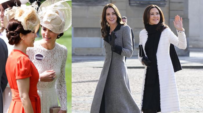 Kate Middleton reunites with royal doppelganger Princess Mary of Denmark