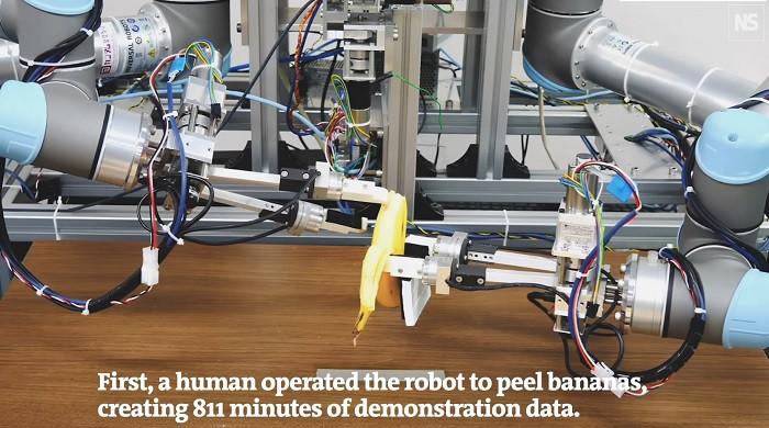 Watch: Robot finally learns to peel banana without mushing fruit