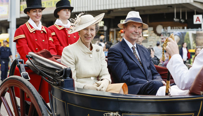 Princess Anne opens royal Sydney Easter Show as she visits Australia