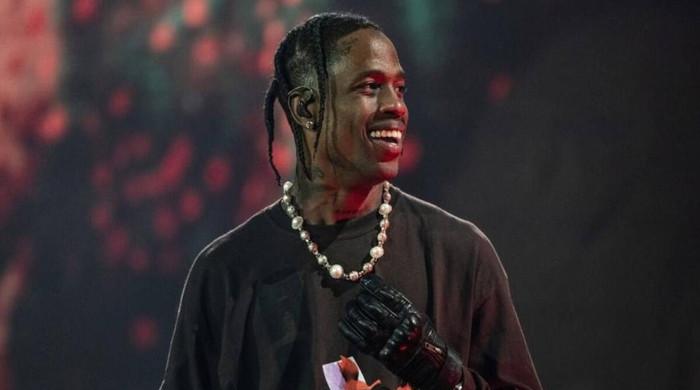 Travis Scott makes surprise appearance at Coachella after-party