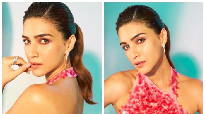 Kriti Sanon is a stunner in backless pink gown: See