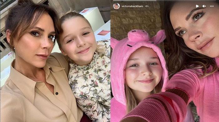 Victoria Beckham and daughter Harper make perfect duo in matching ...