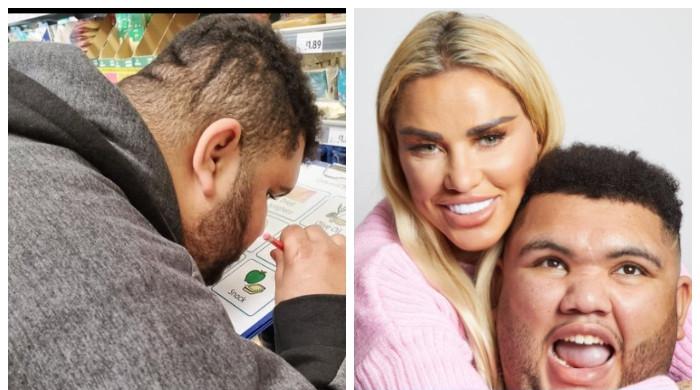 Katie Price shares ‘priceless' moment with son Harvey