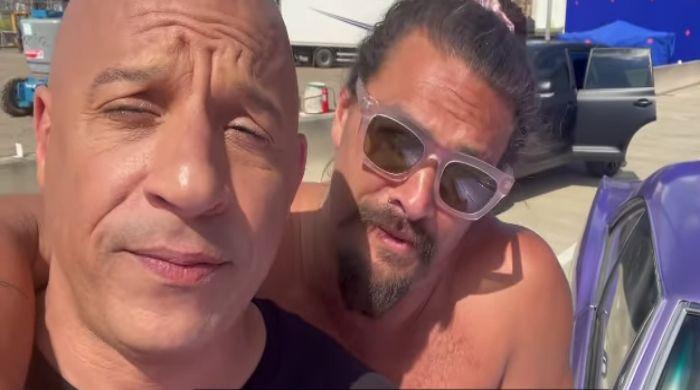 Over a million people react as Vin Diesel shares video with Jason Momoa ...