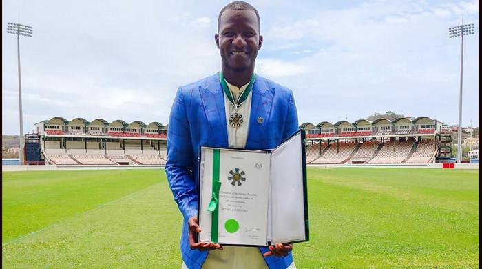 ‘Proud moment’: Daren Sammy receives Sitara-e-Pakistan