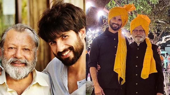 Shahid Kapoor shares UNSEEN picture with father Pankaj to mark his 68th ...