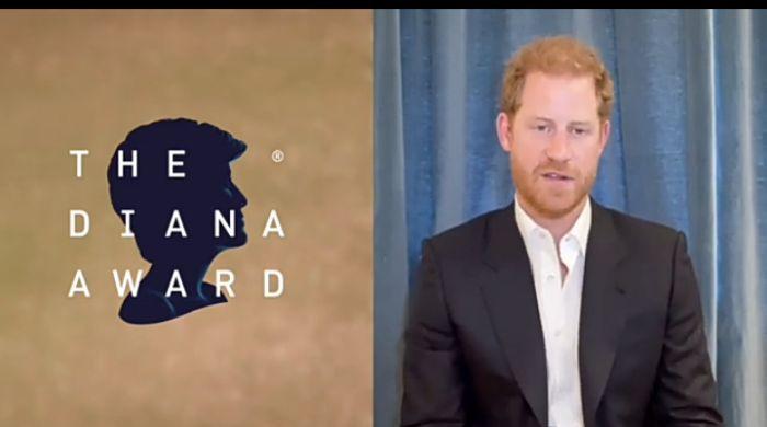 Princess Harry addresses The Diana Awards ceremony