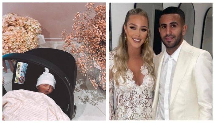 Taylor Ward, Riyad Mahrez welcome baby girl