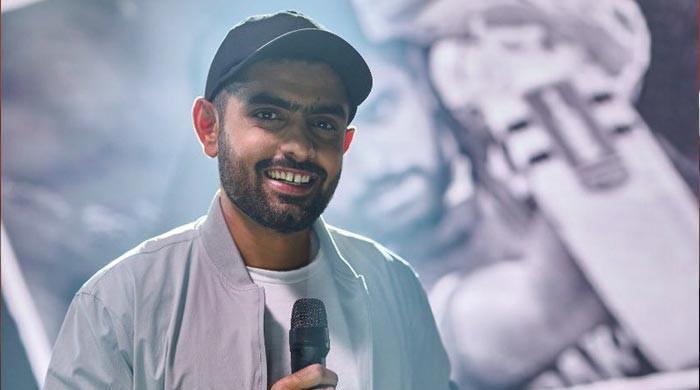 What completes Babar Azam’s look?