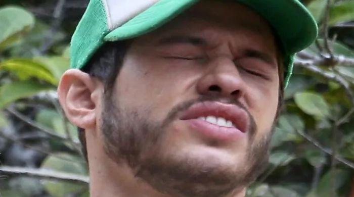 Pete Davidson looks upset in first picture after split with Kim Kardashian