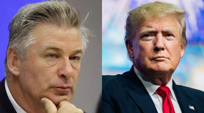 Alec Baldwin’s reaction to Donald Trump’s Rust shooting comments