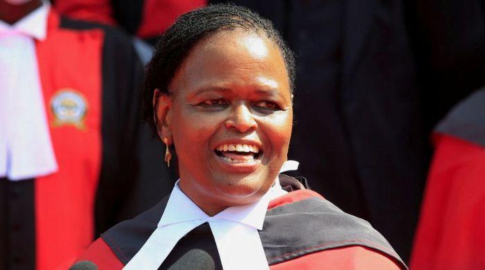 Kenya's first female chief justice to preside over election petition