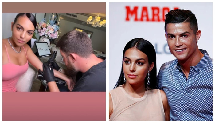 Cristiano Ronaldo's girlfriend Georgina Rodriguez unveils new forearm ...