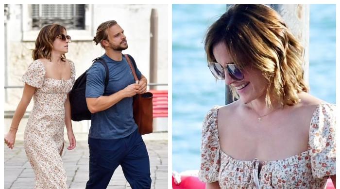 Emma Watson looks happier than ever as she steps out with new beau ...