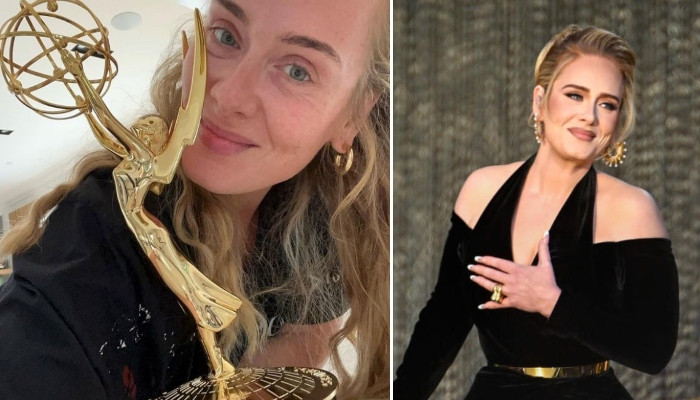 Adele celebrates first Emmy win, ‘Trust me to officially have an EGO’