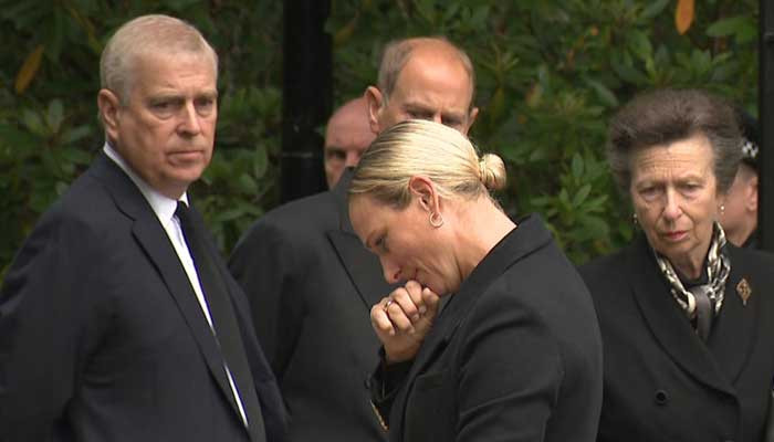 Tearful Prince Andrew says Royals 'allowed one day'