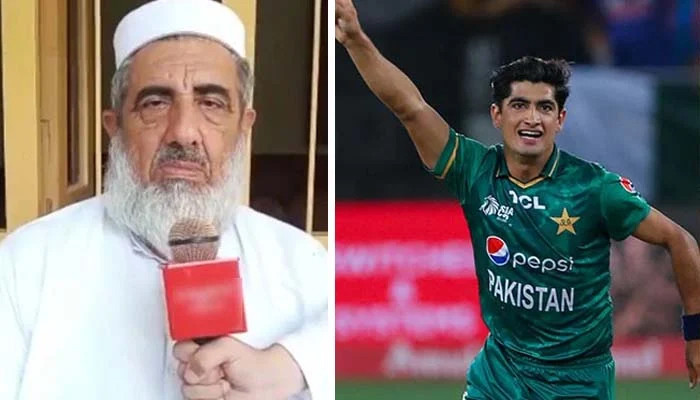I'd beat him up for neglecting studies, playing cricket: Naseem Shah's ...