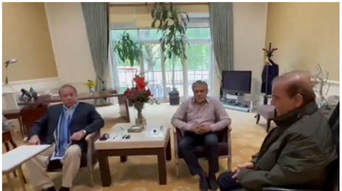 PM Shehbaz, Nawaz Sharif agree on holding elections at stipulated time