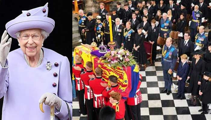 Queen Elizabeth II laid to rest at Windsor in private family burial ...