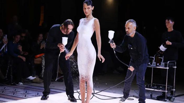 Bella Hadid spray-on dress: Coperni designers share how it was made