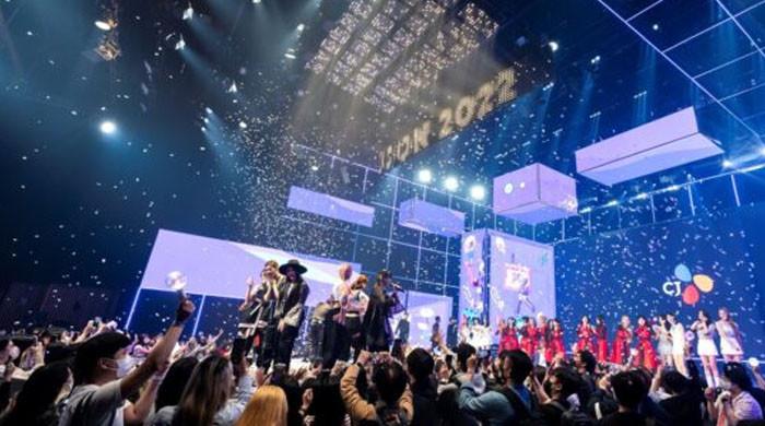 Korean bands dazzle the audience at 'KCON Music Festival' in Saudi Arabia