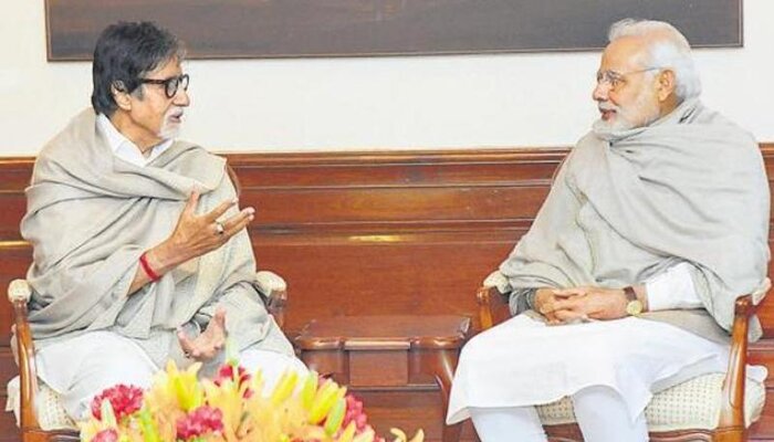 PM Modi pens down a note for Amitabh Bachchan's 80th birthday