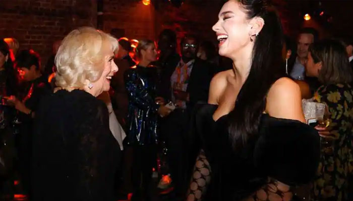 Fans Go Gaga Over Queen Consort Camillas Pics With Dua Lipa