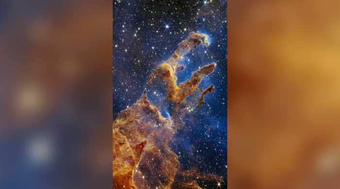 Iconic 'Pillars of Creation' captured in new Webb image