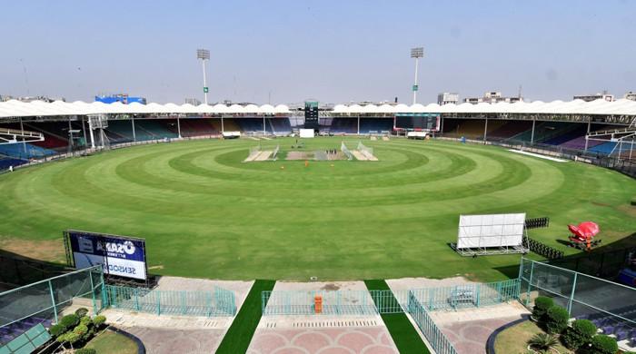 What's Karachi National Stadium's new name?