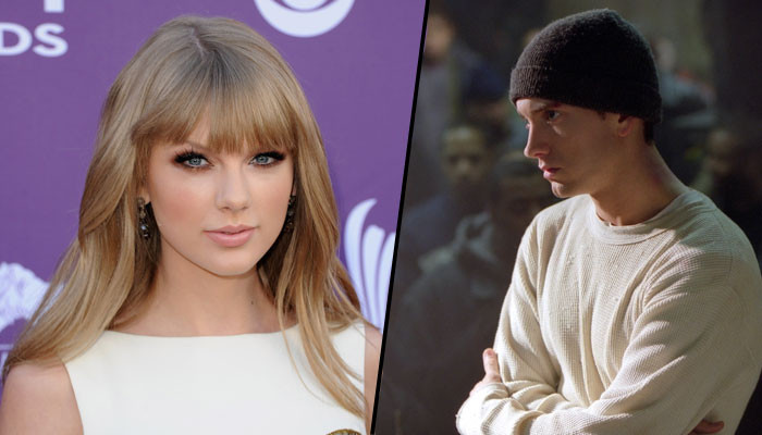 WATCH Taylor Swift rap to Eminem's hit song