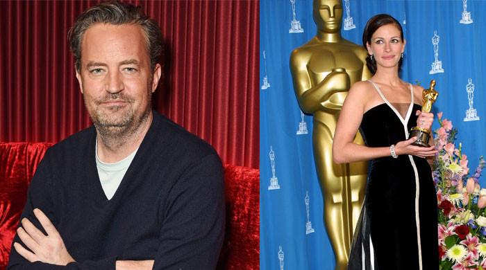 Matthew Perry was in rehab while ex-girlfriend Julia Roberts won an Oscar