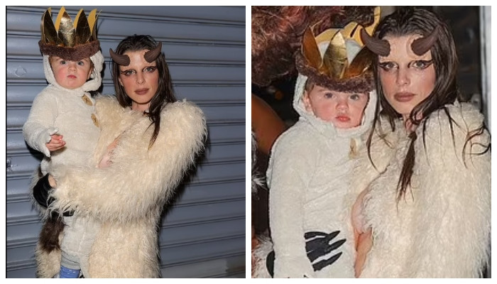 Julia Fox and her son steal the spotlight with their Halloween costumes