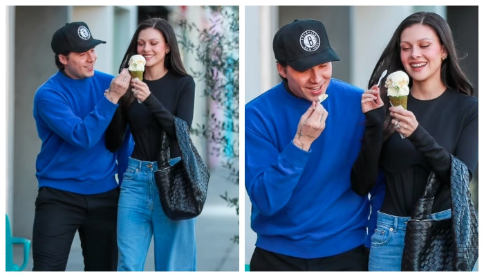 Brooklyn Beckham, wife Nicola Peltz enjoy romantic stroll in California