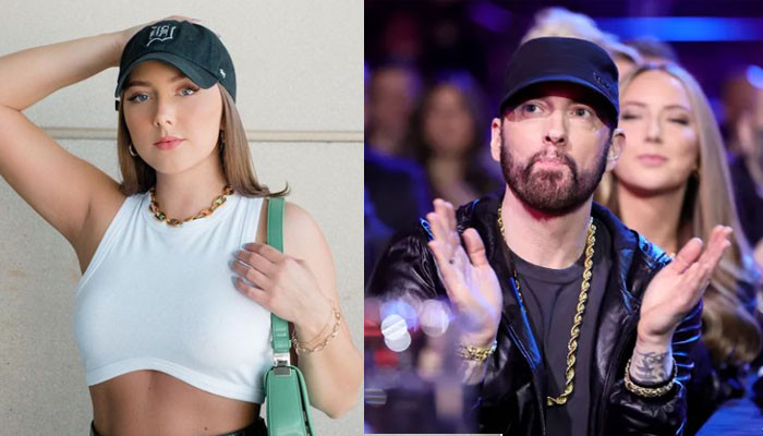 Eminem’s daughter Hailie Jade reacts to his Hall of Fame speech: WATCH