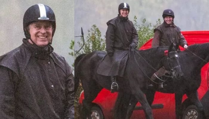 Prince Andrew cracks a laugh after King Charles left him ‘crying’