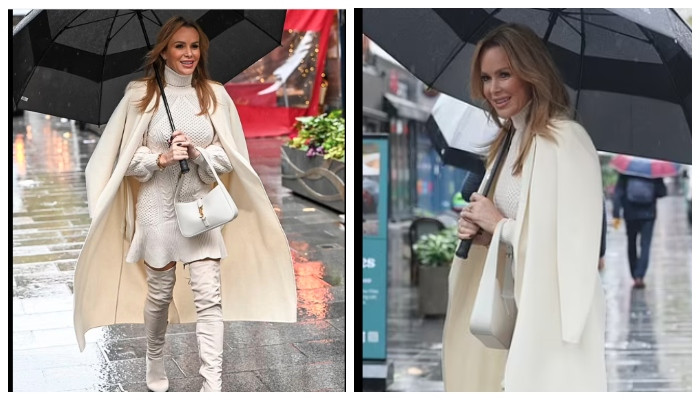 Amanda Holden est la quintessence de la classe dans une mini robe en ... Amanda Holden est la quintessence de la classe dans une mini robe en ...